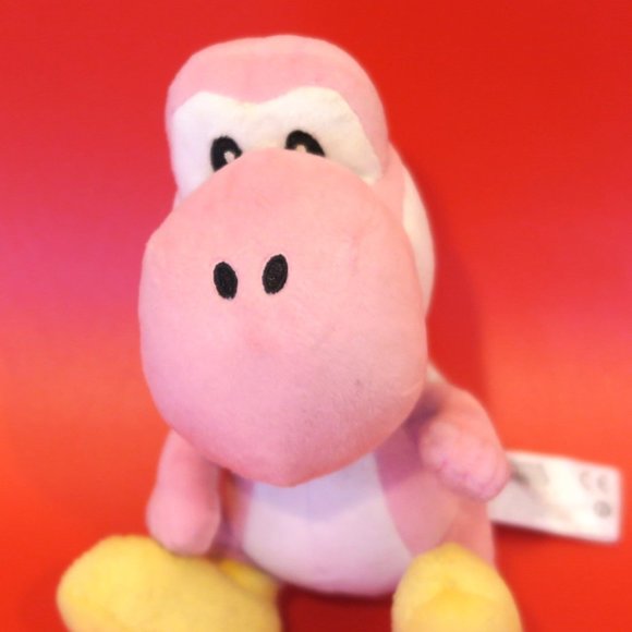 Nintendo | Toys | Nintendo Super Mario Bros Wii Pink Yoshi Soft Bean ...